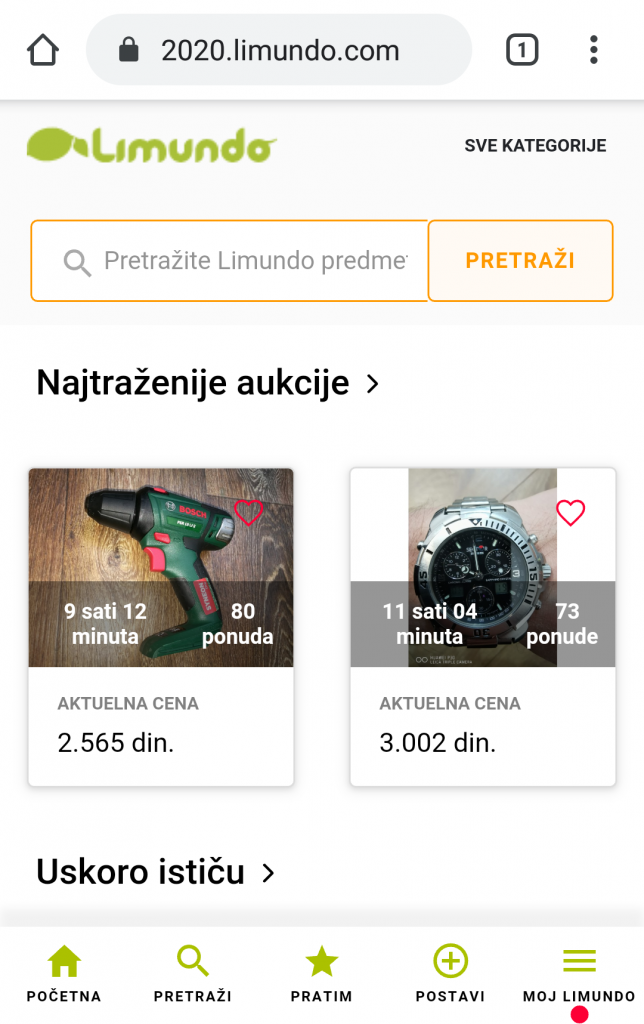 Limundo 2020. (BETA)